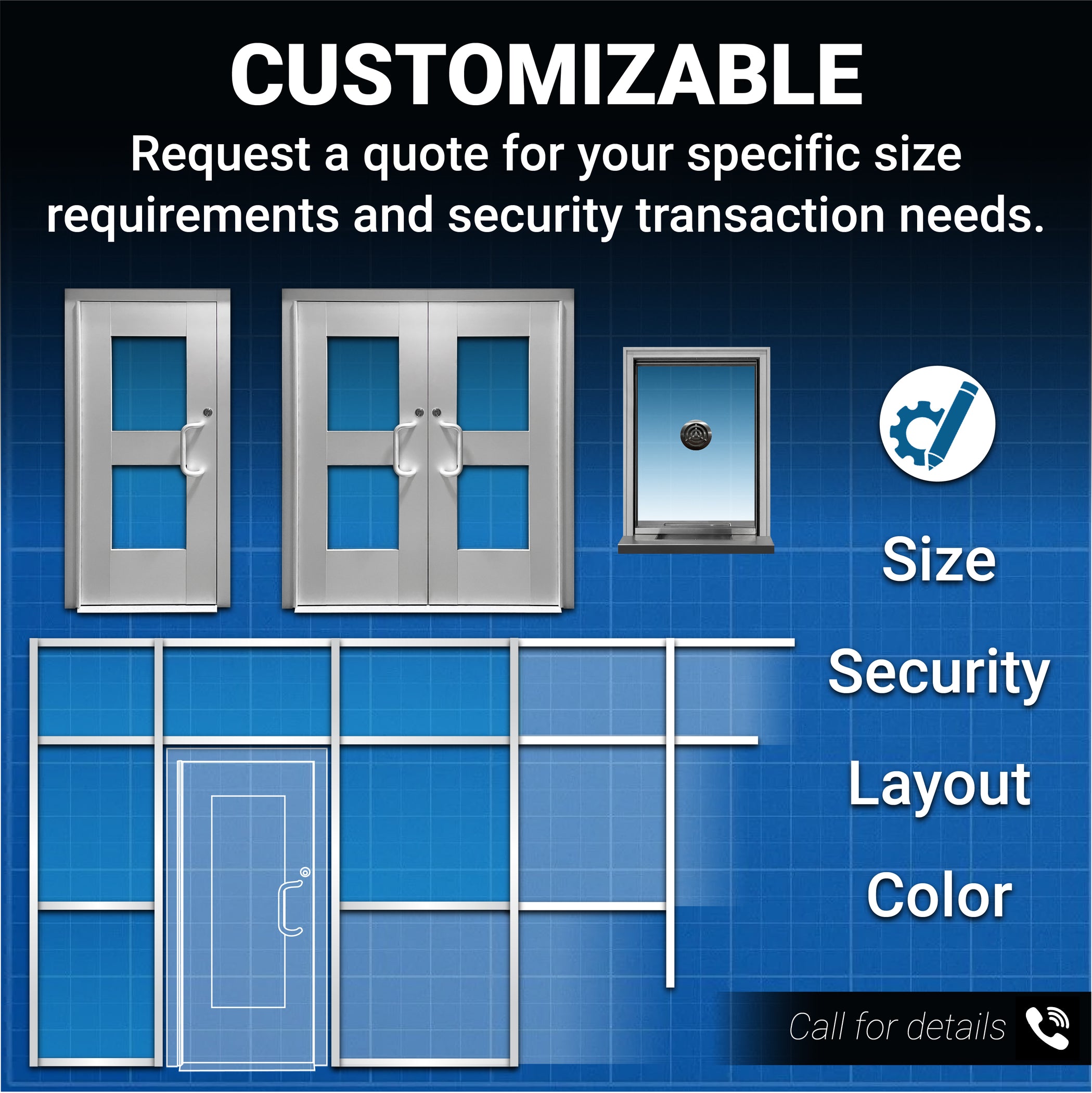 Bullet Resistant Storefront Curtain Wall — Covenant Security Equipment