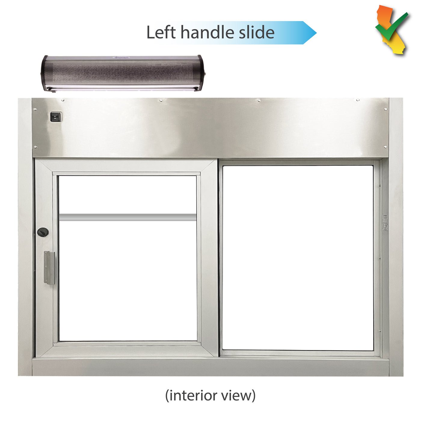 Quikserv California Drive Thru Slider Window for QSR Food Service | Re ...