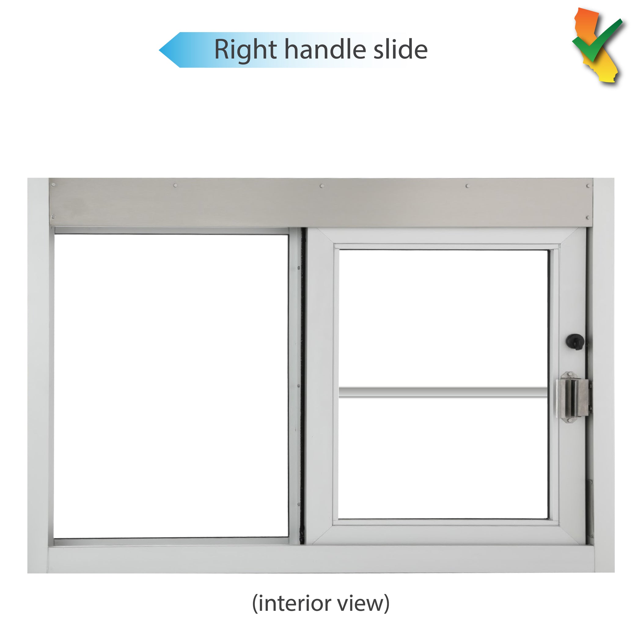 Quikserv California Drive Thru Slider Window for QSR Food Service | Re ...