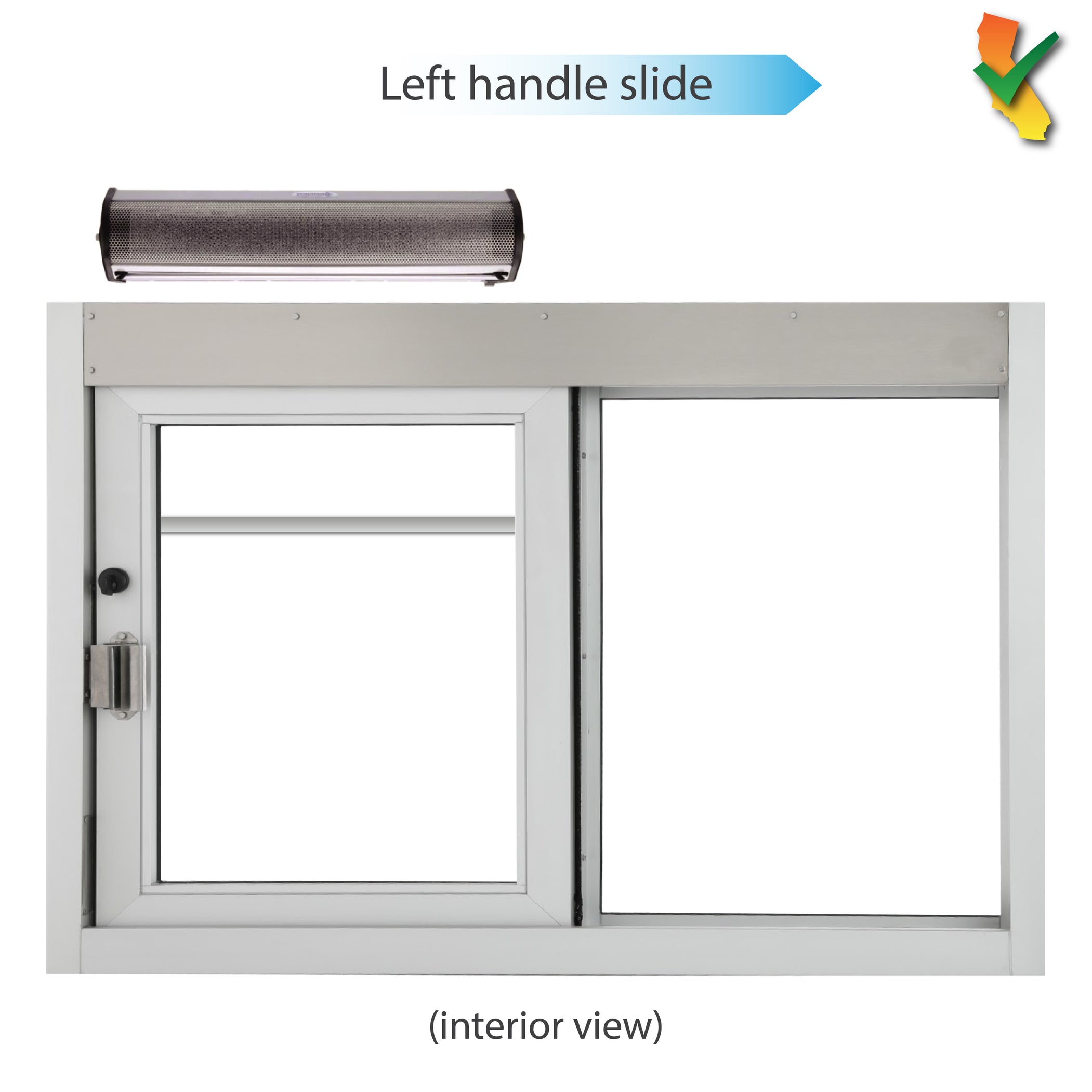 Quikserv California Drive Thru Slider Window for QSR Food Service | Re ...