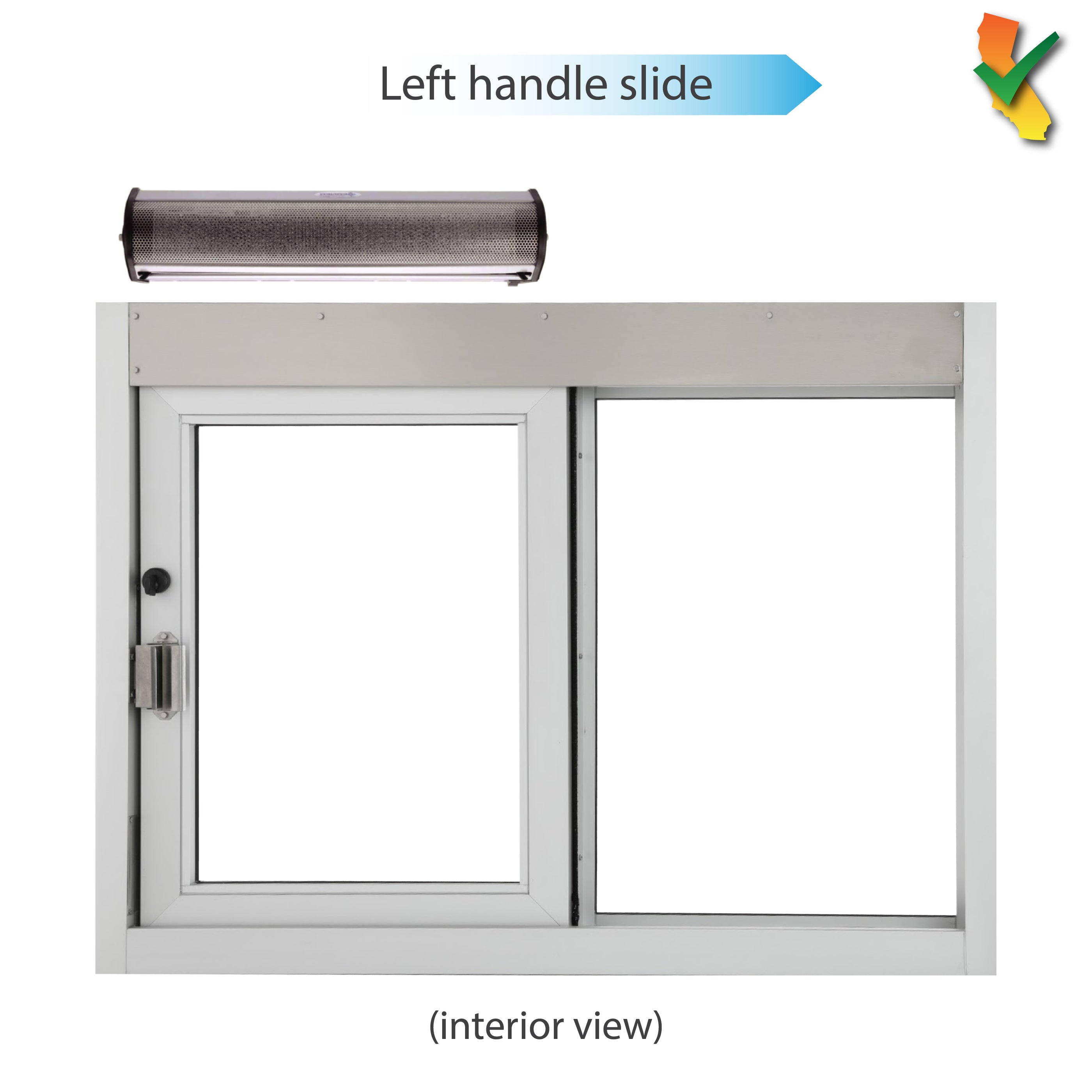Quikserv California Drive Thru Slider Window for QSR Food Service | Re ...