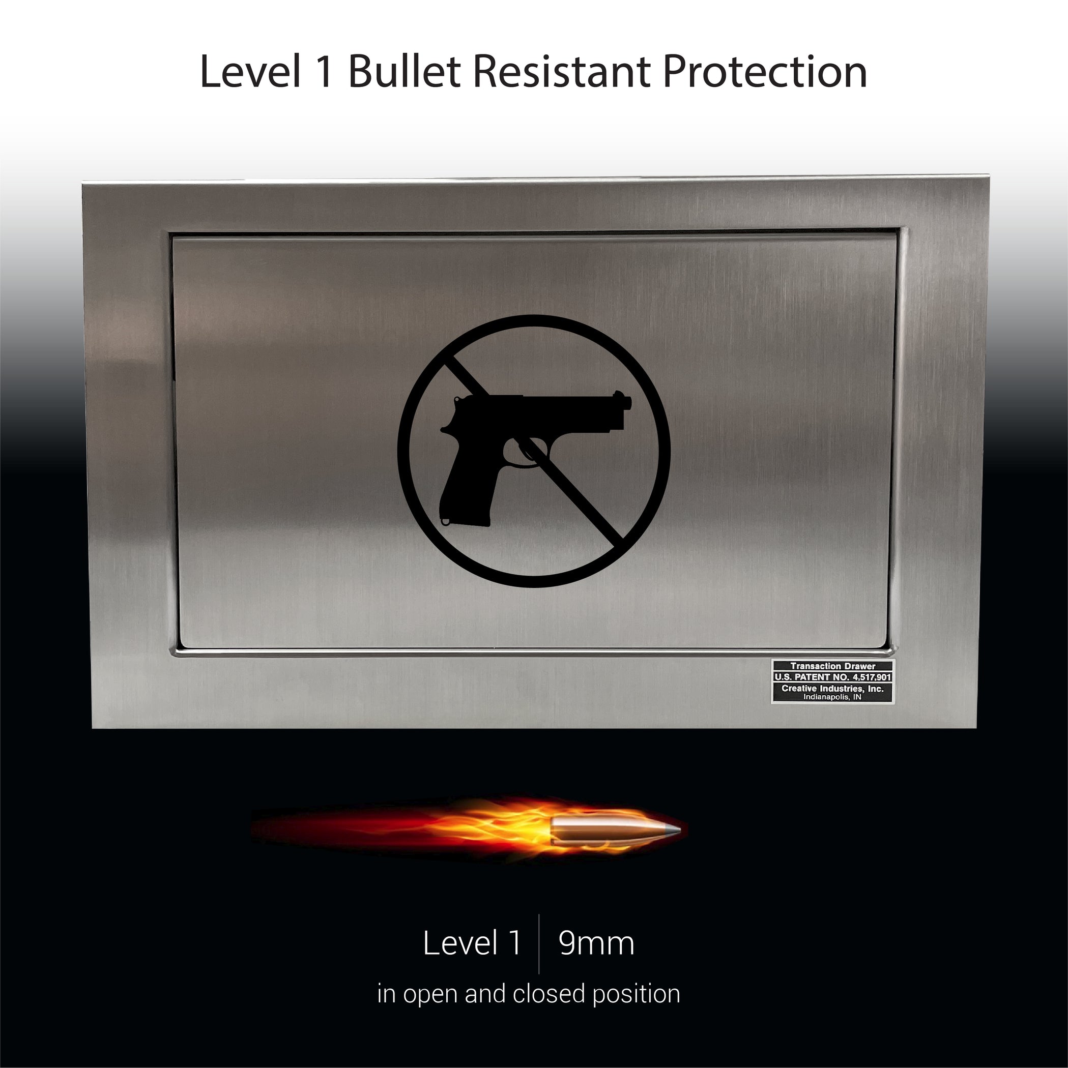 High Security Transaction Drawer | Creative Industries | CSE-CI-1724-SCL — Covenant Security ...