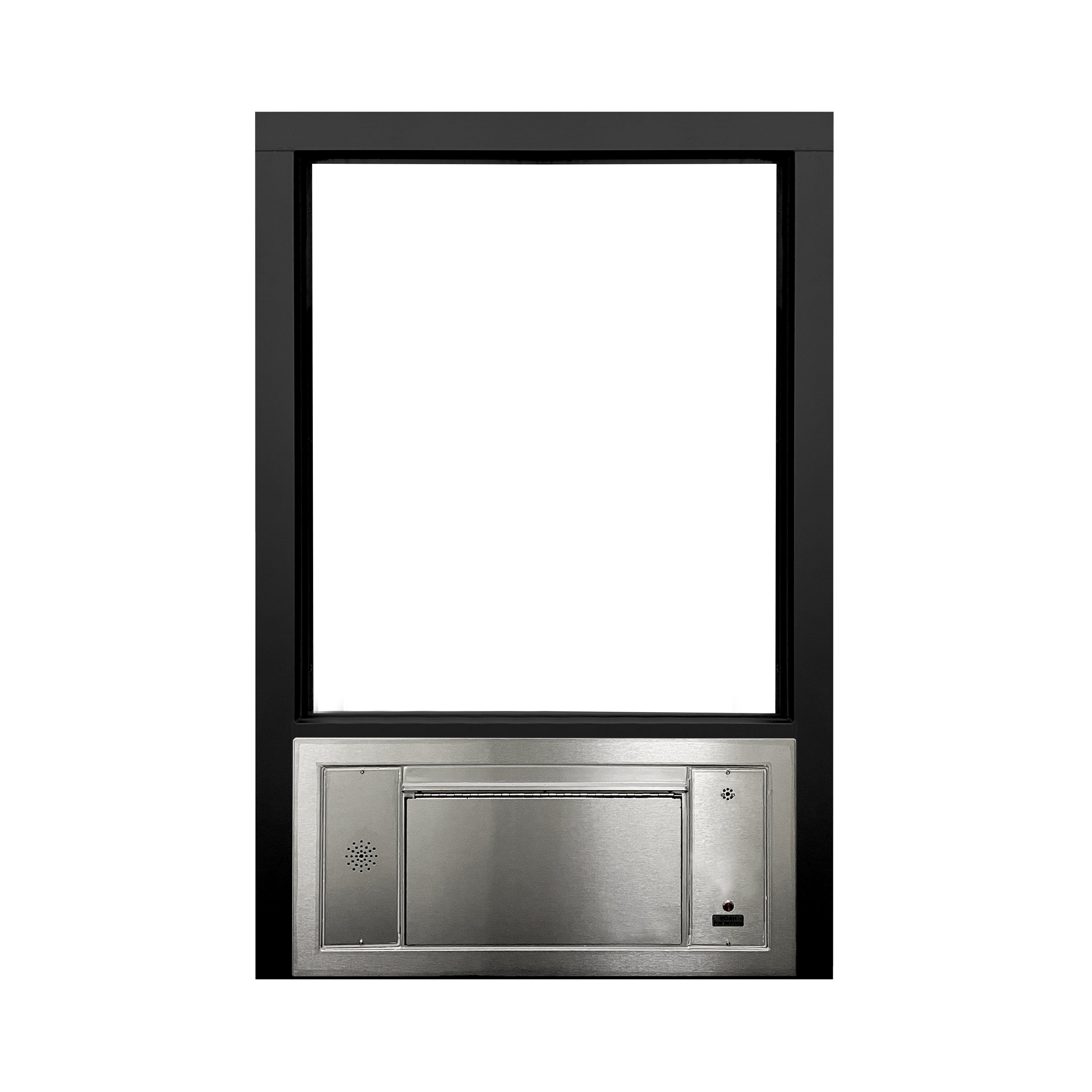 Large Transfer Drive-thru Transaction Window Station | 32-1/4" (W) x 49 ...