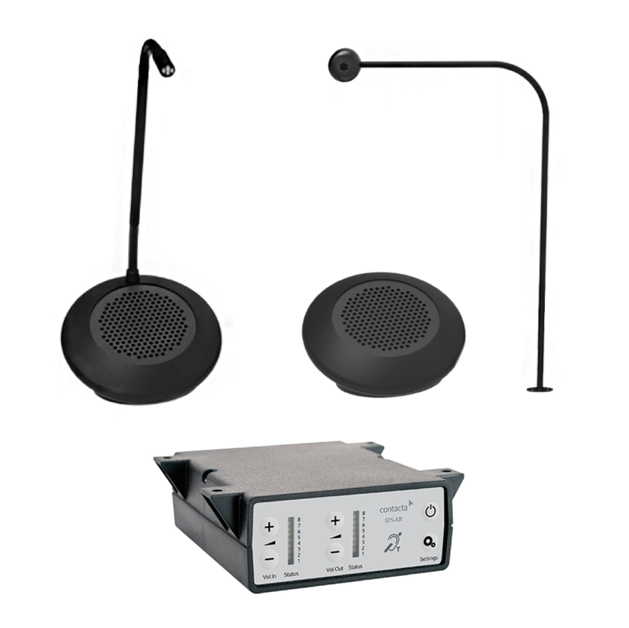 Contacta Dual Speaker Pod Intercom System — Covenant Security Equipment