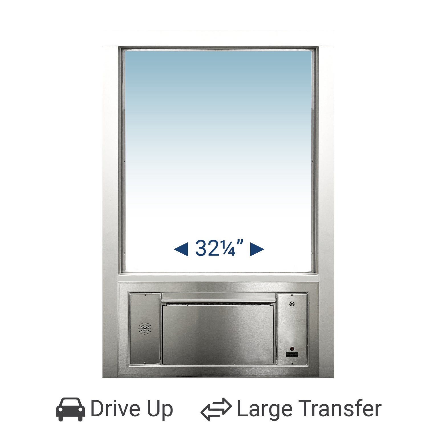 Bulletproof Drive-Thru Transfer Windows & Drawers | Covenant Security ...