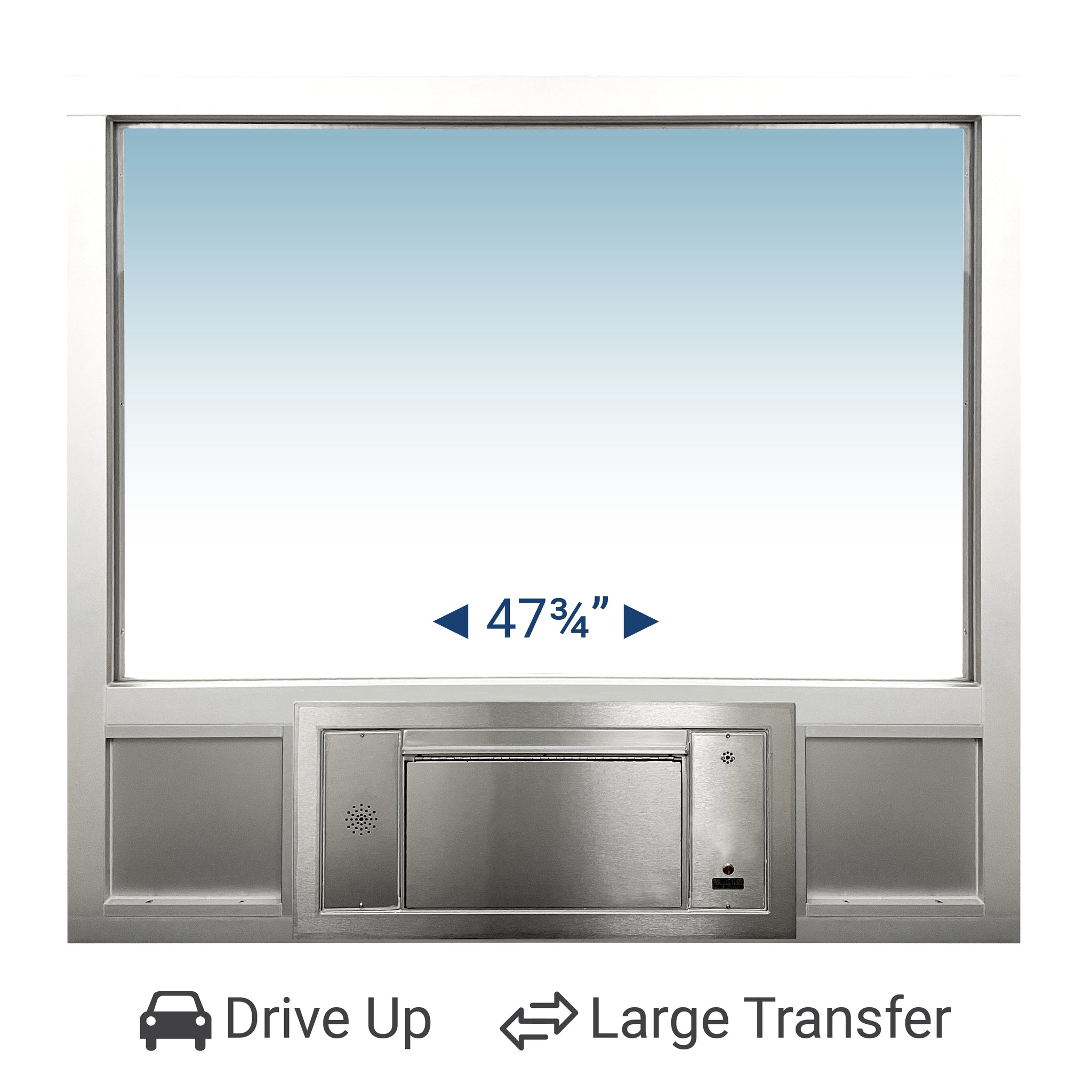 Bulletproof Drive-Thru Transfer Windows & Drawers | Covenant Security ...
