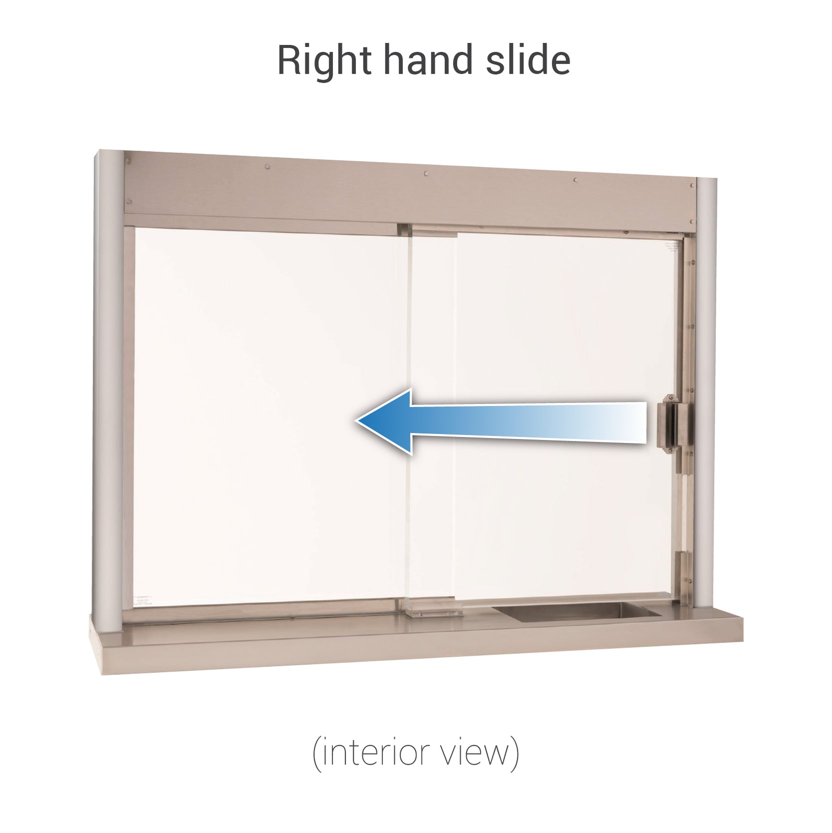 Self-Closing Slider and Ticket Window Combo | CSE-QS-STW-4836 ...