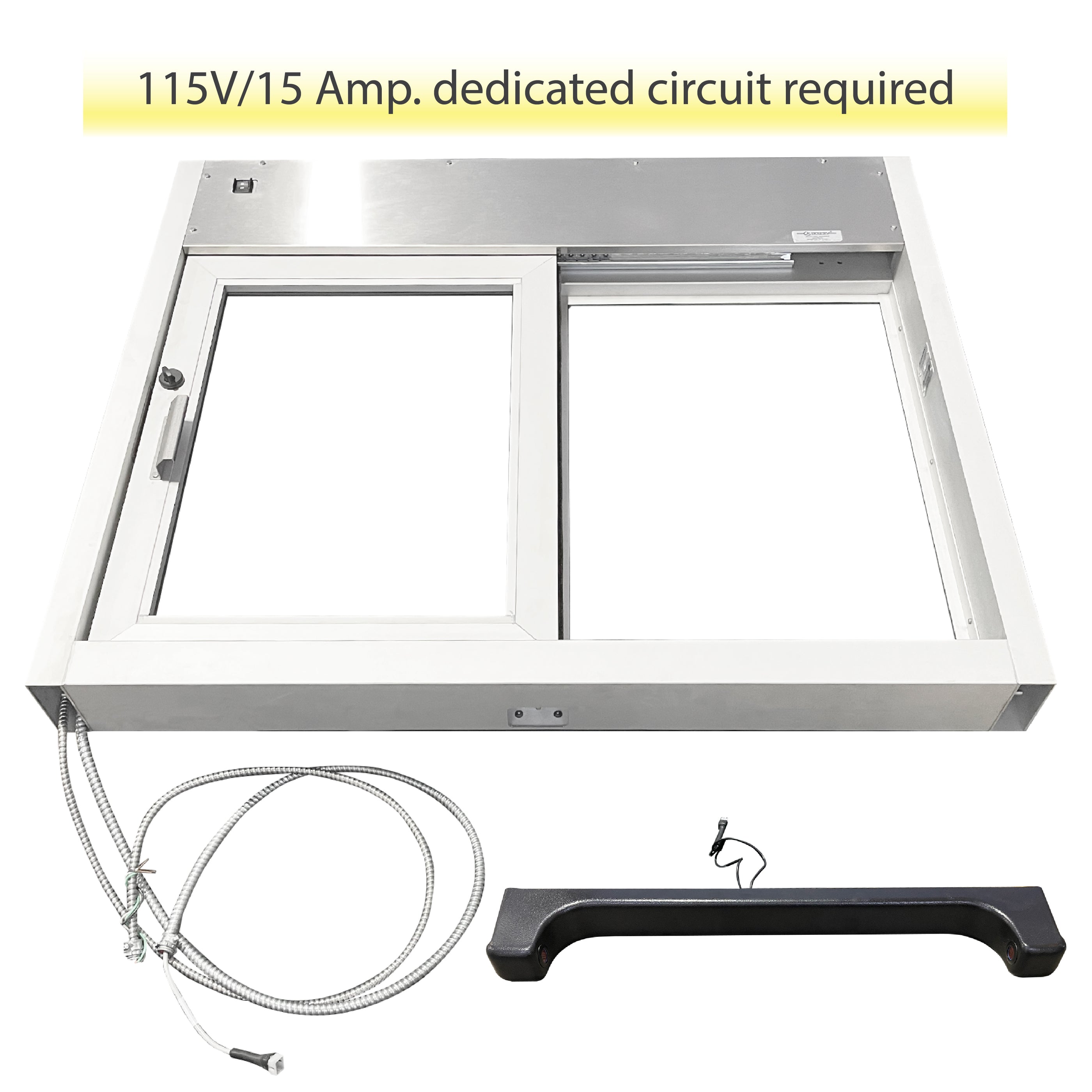 Quikserv Fully Automatic Single Sliding Drive-Thru Window — Covenant ...