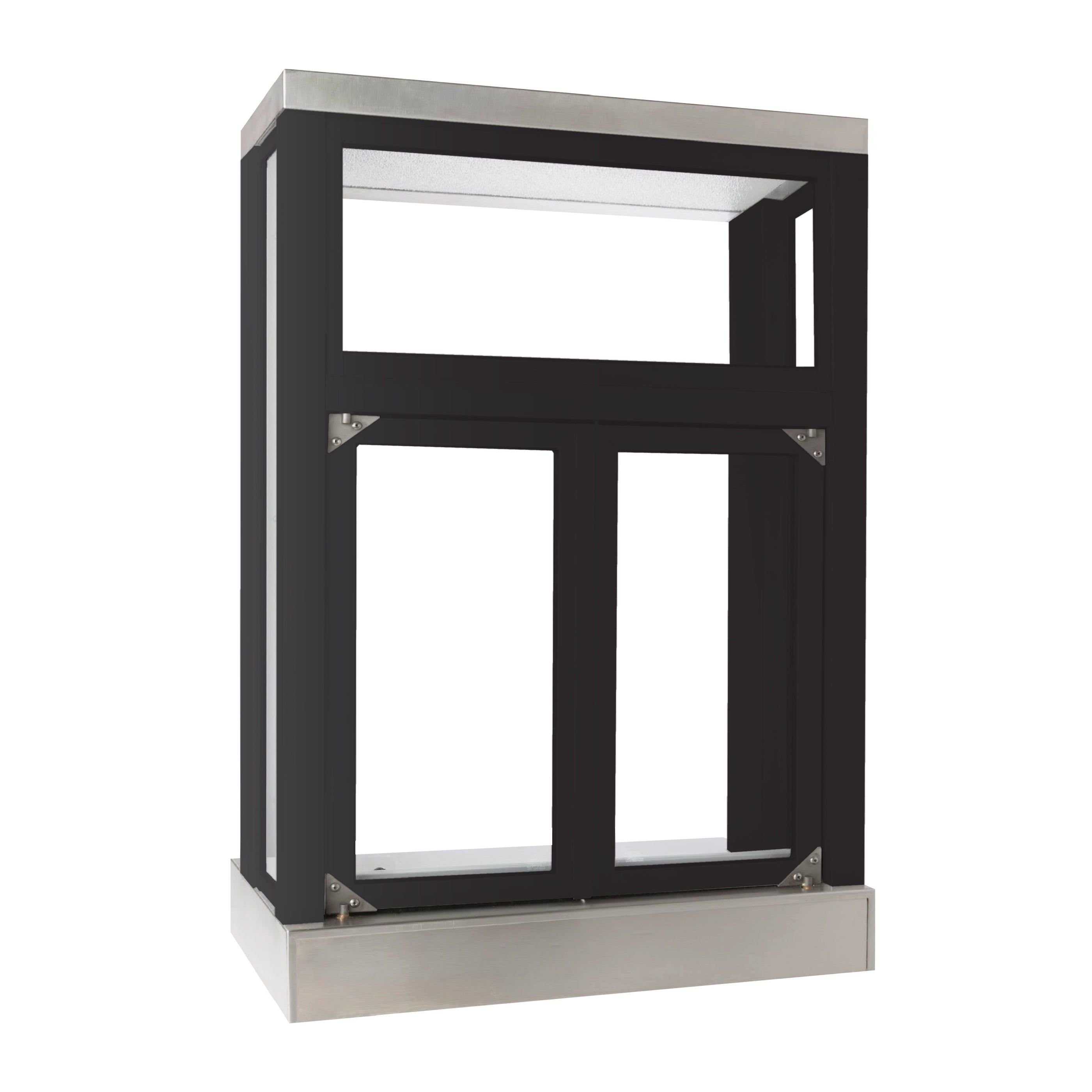 Quikserv Manual Panoramic Bi-fold Drive Thru Transaction Window ...