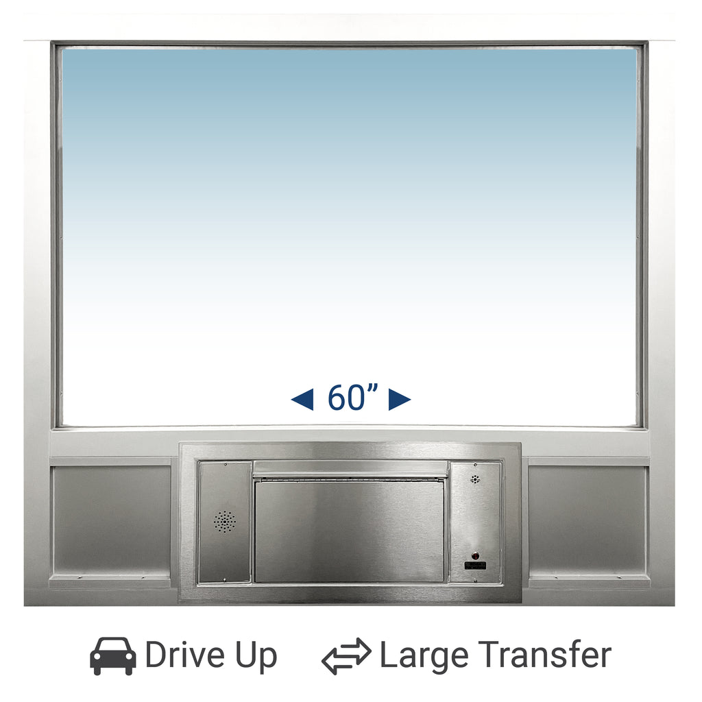 Integrated Bulletproof Drive-Thru Transfer Windows & Drawers — Covenant ...