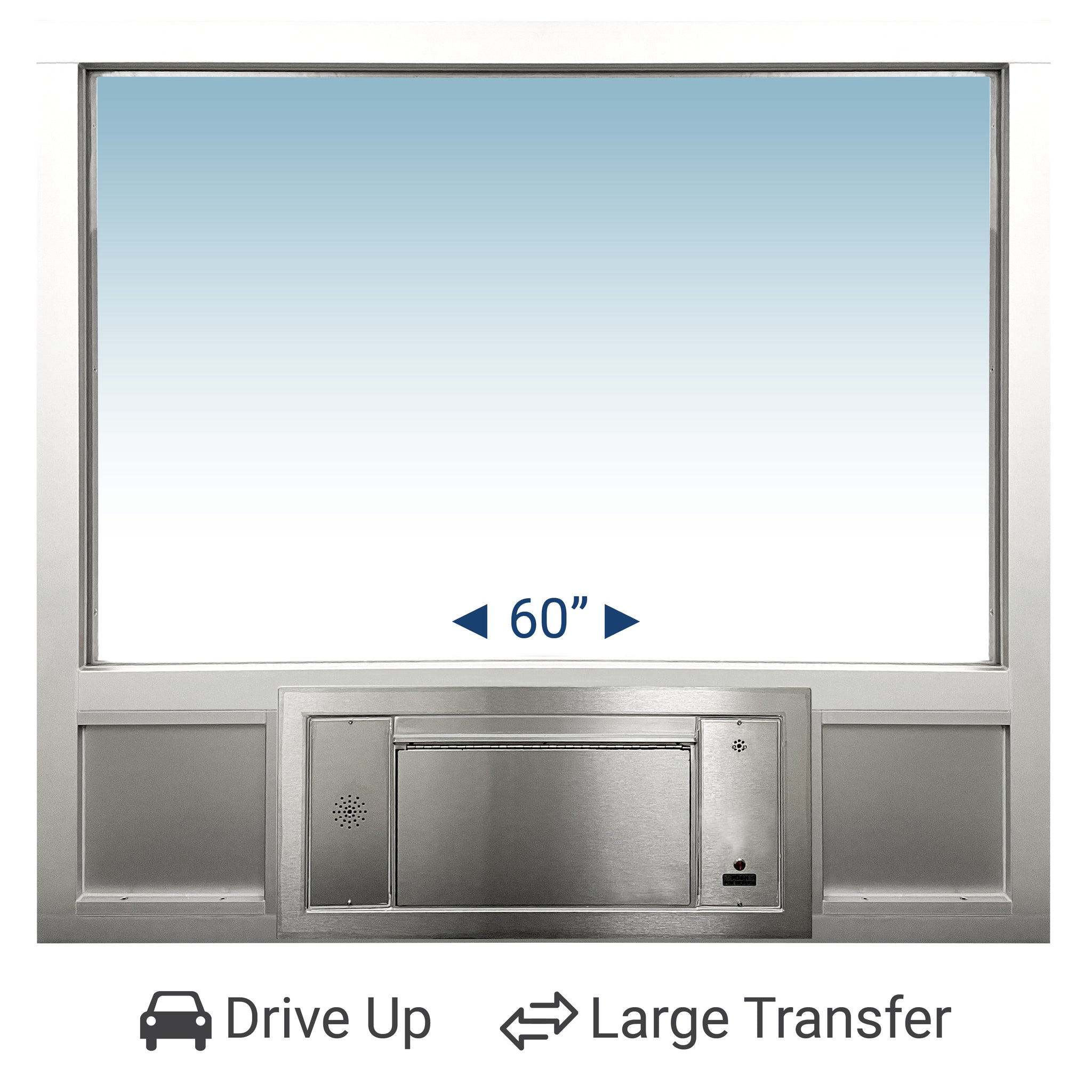 Bulletproof Drive-Thru Transfer Windows & Drawers | Covenant Security ...