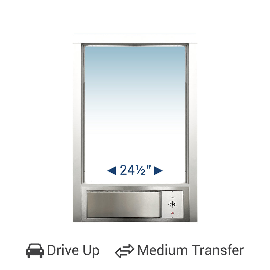 Integrated Bulletproof Drive-Thru Transfer Windows & Drawers — Covenant ...