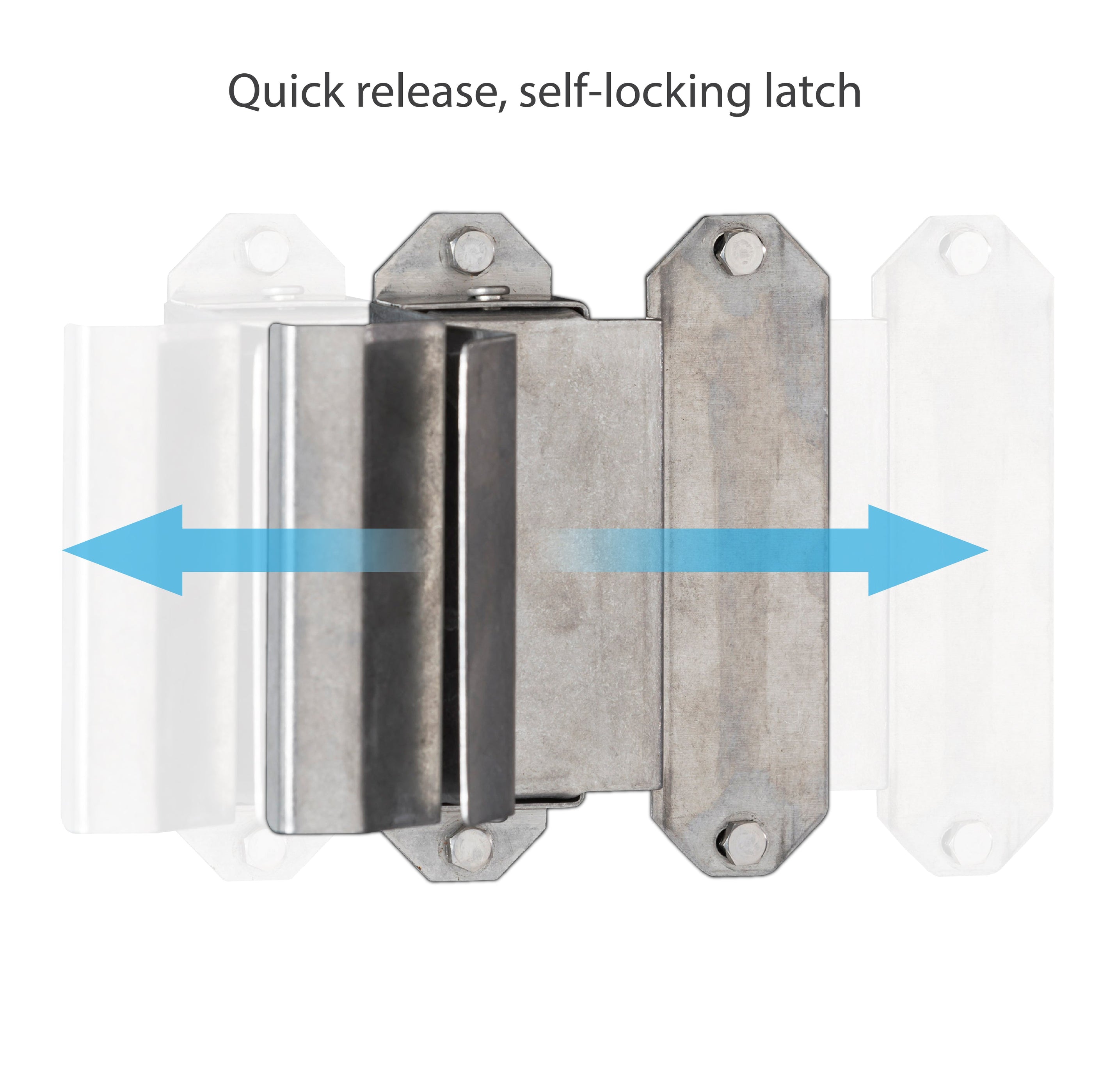 Quikserv Bi-parting Self Closing Drive Thru Window | 72" (W) x 41" (H ...