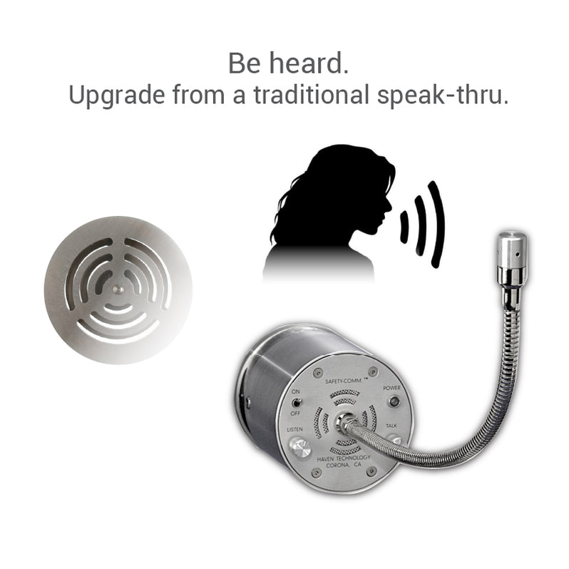Amplified Speak-thru | CSE-QS-HT-SC-100 — Covenant Security Equipment