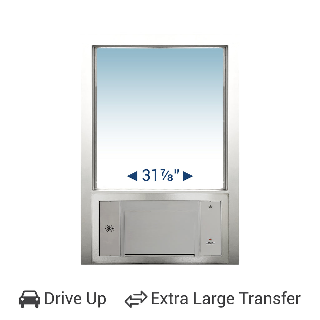 Bulletproof Drive-Thru Transfer Windows & Drawers | Covenant Security ...