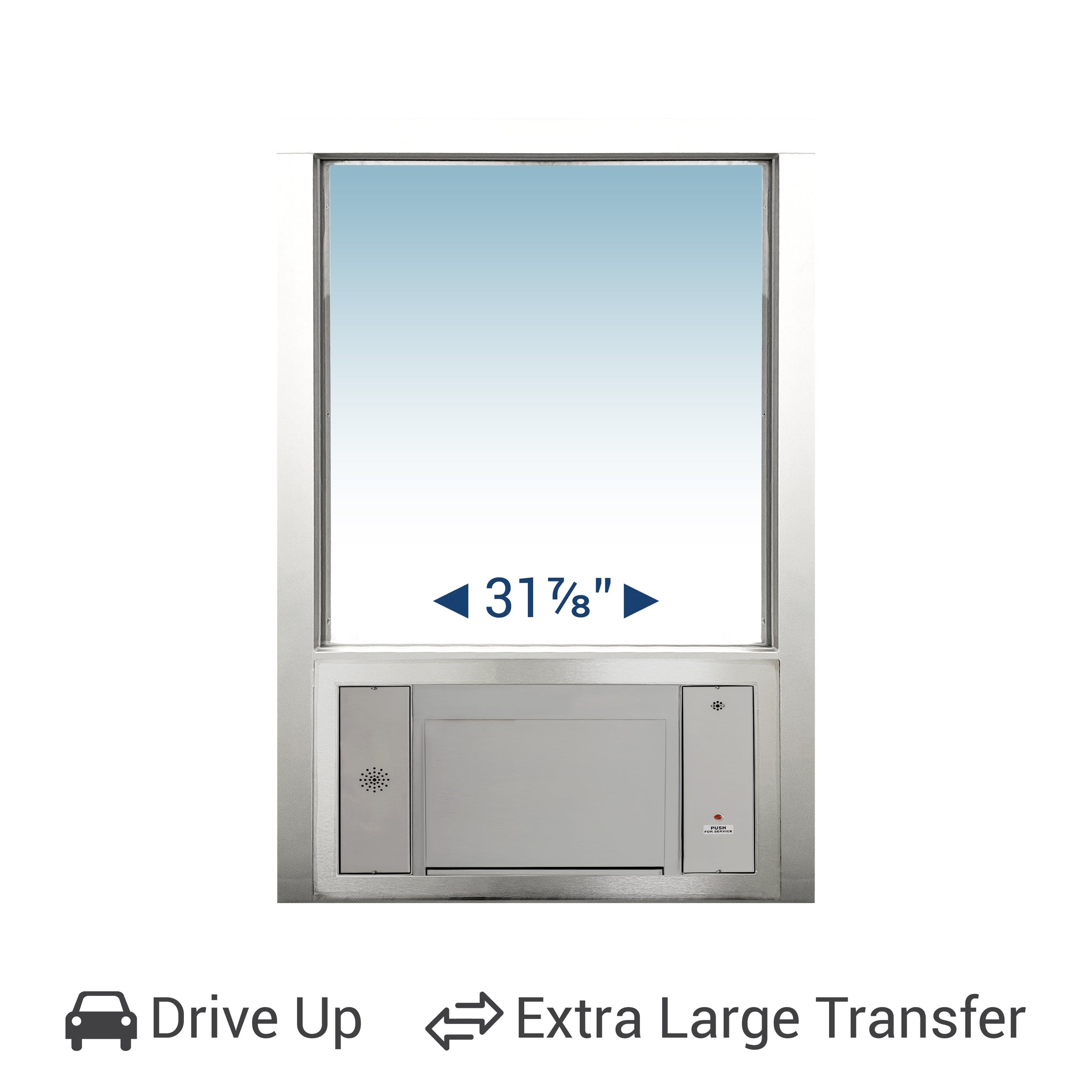 Integrated Bulletproof Drive-Thru Transfer Windows & Drawers — Covenant ...